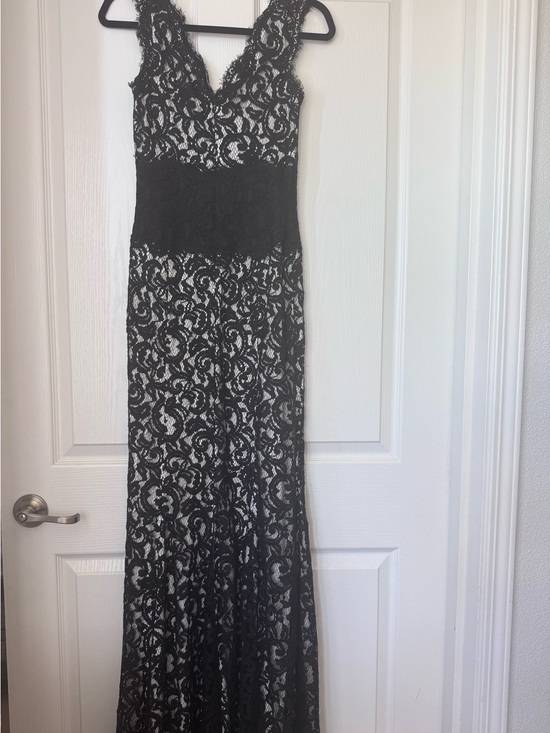 Tadashi Shoji | Dresses | Tadashi Shoji Black Lace Cocktail Gown | Poshmark